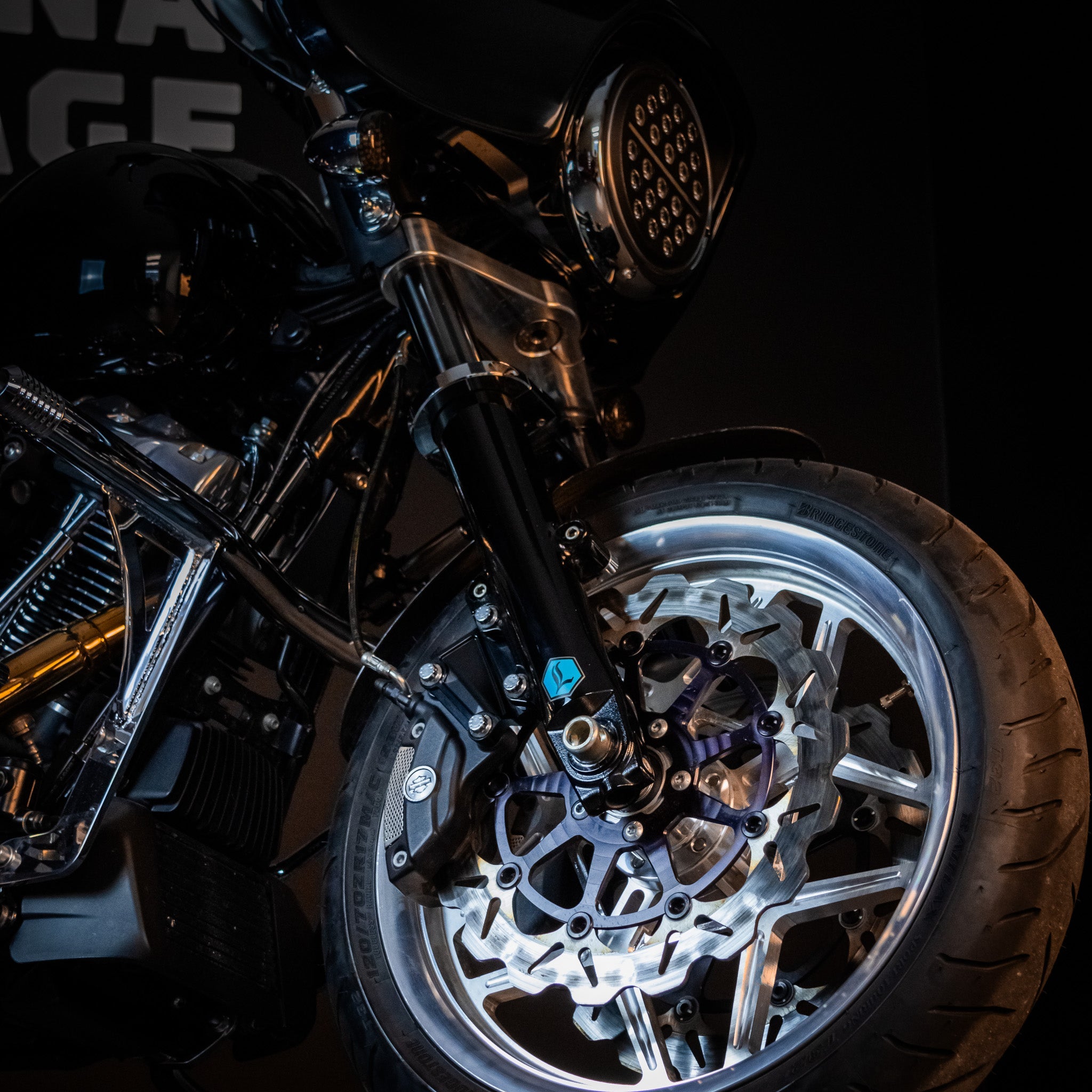 OG 13" Axial Big Brake Floating Rotor Kit - 2008-2023 Harley Touring ...
